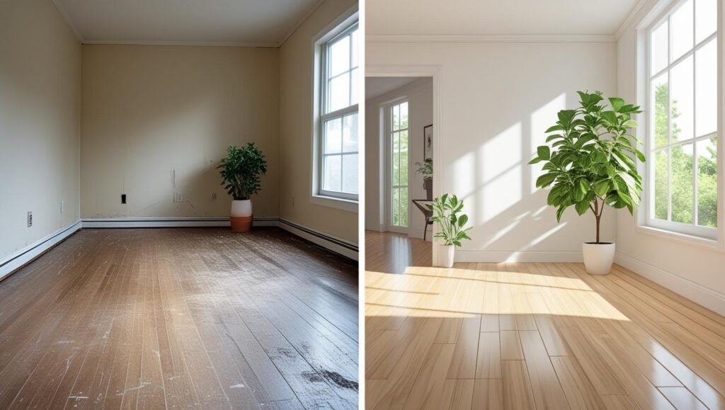 How to Hide Ugly Flooring Without Breaking Your Lease (or Your Wallet ...