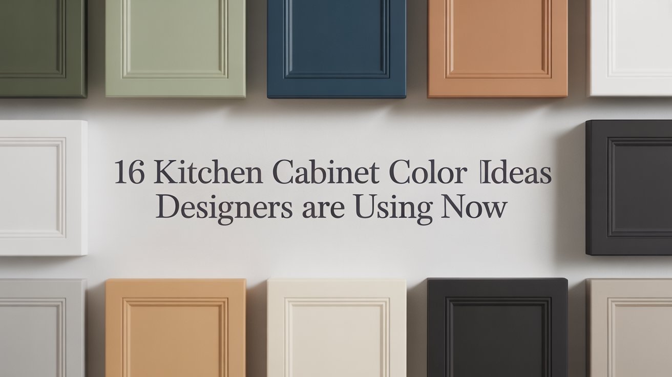 16 Kitchen Cabinet Color Ideas Designers Are Using Now